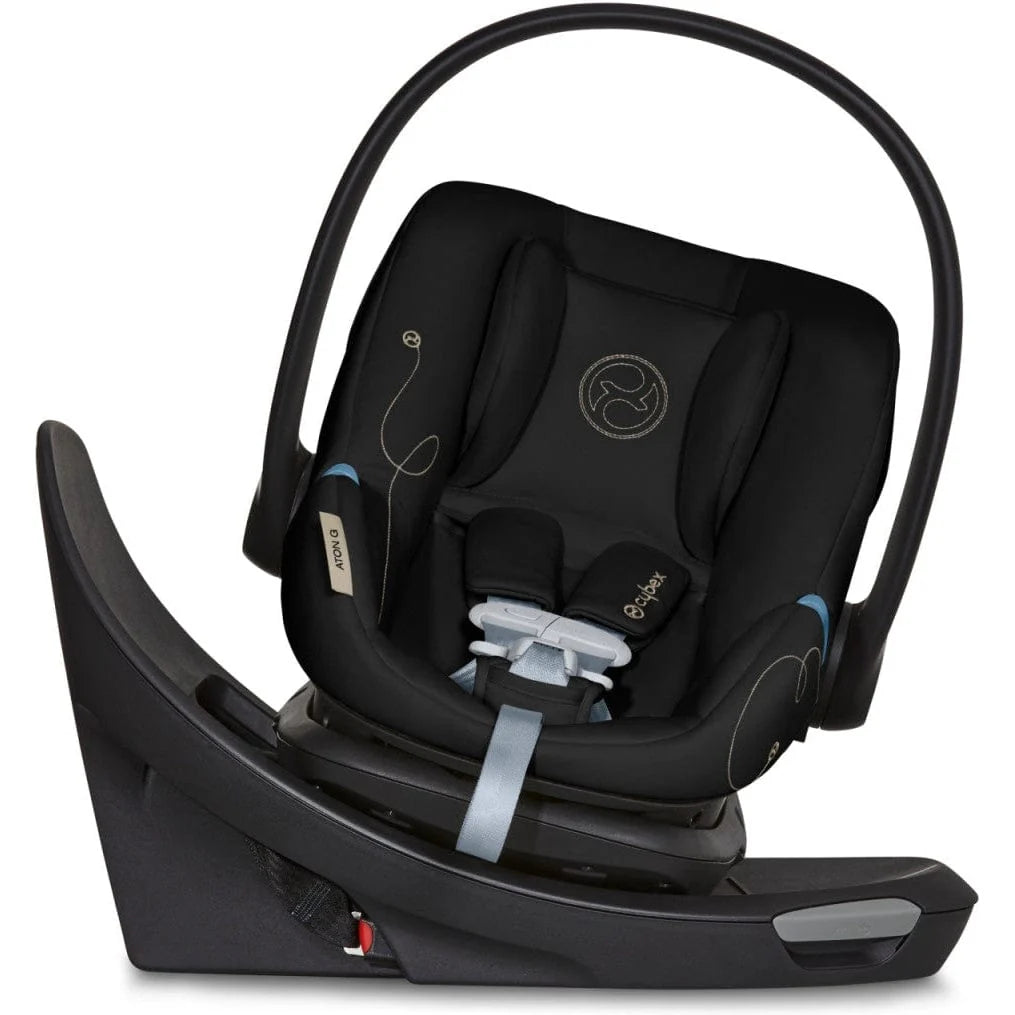 Cybex Aton G Swivel SensorSafe-Moon Black – idealbaby