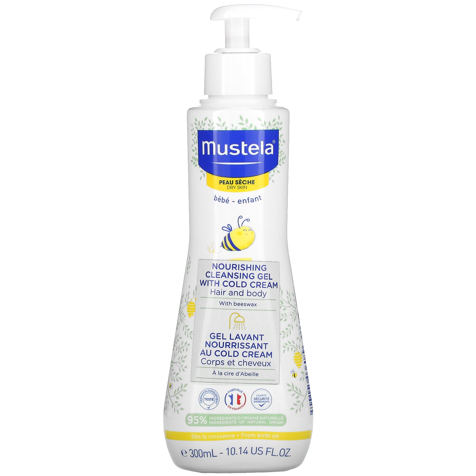 Mustela Nourishing Cleansing Gel with Cold Cream 10.1oz – idealbaby