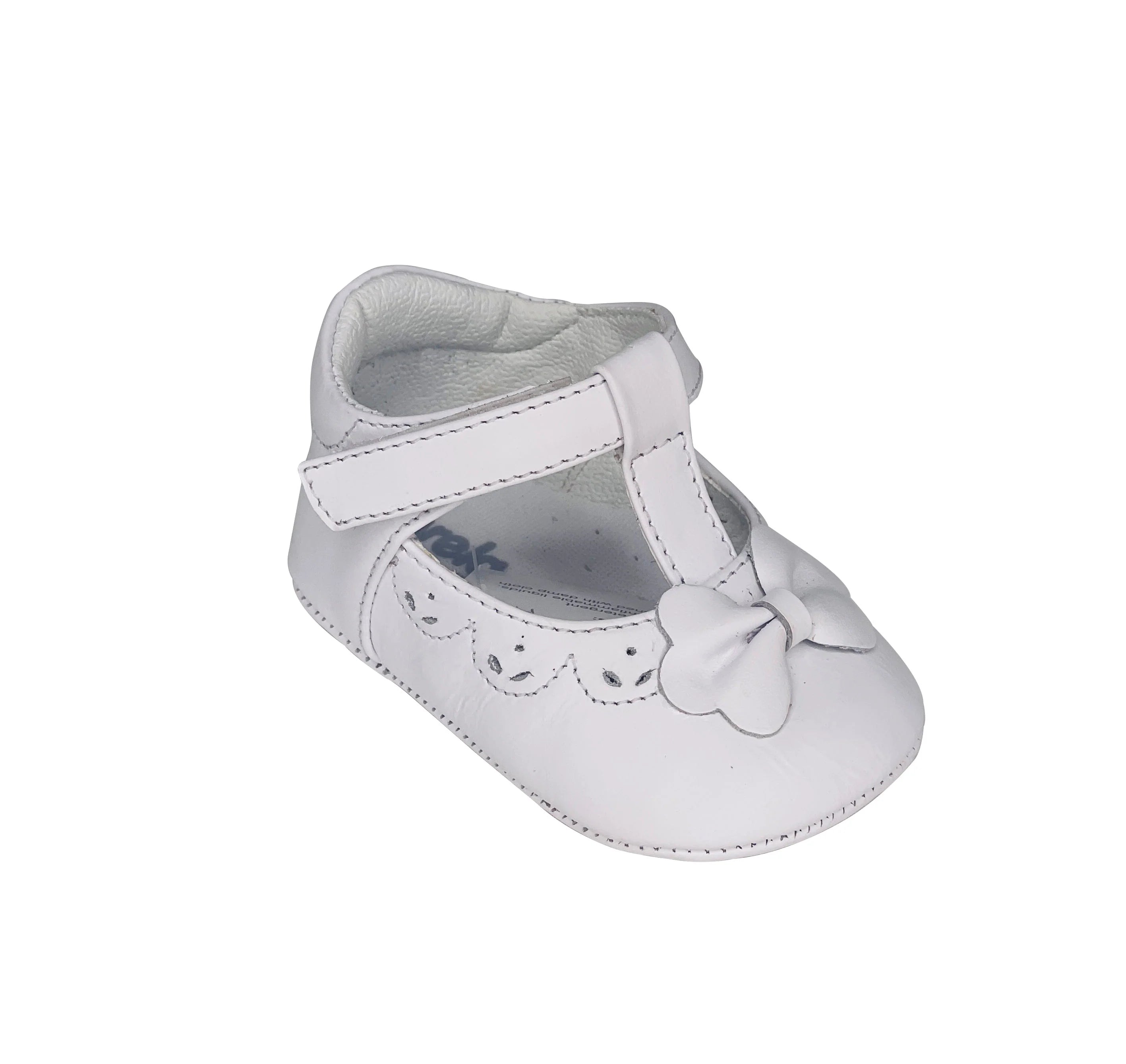 Karela Pre-Walk Shoes, White – idealbaby
